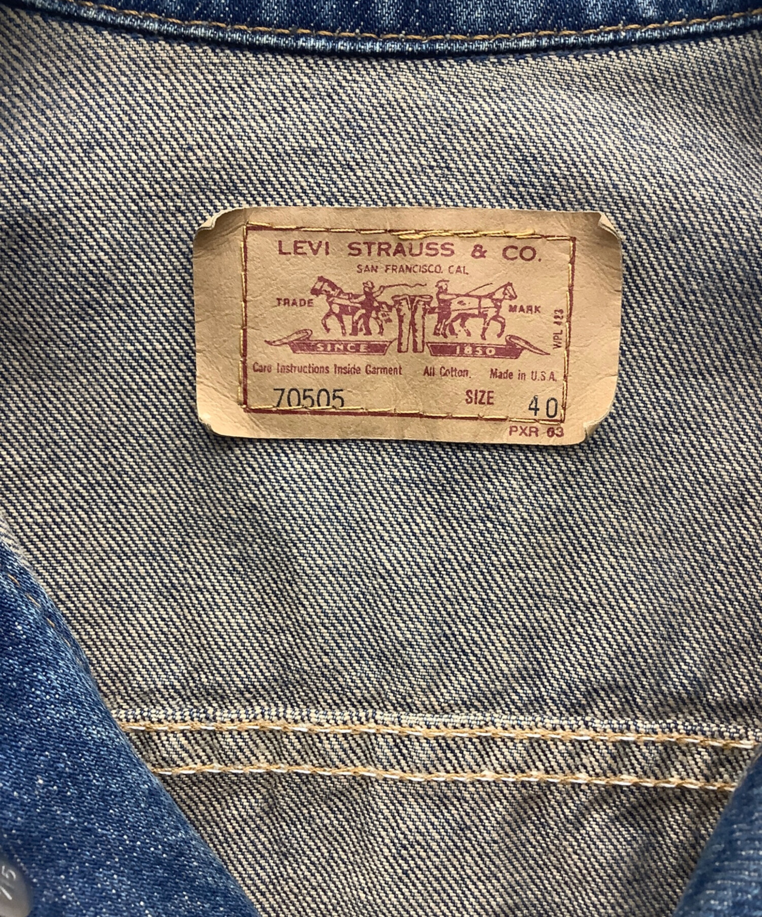 中古・古着通販】LEVI'S (リーバイス) 90s 4thデニムジャケット