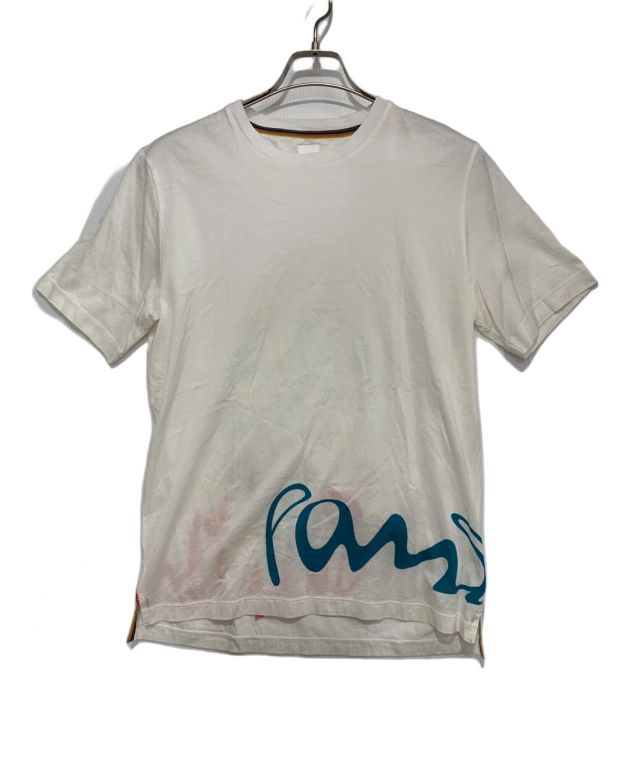 Paul Smith ポールスミス Tシャツ・カットソー メンズ 【古着】【中古】 中古・古着通販】Paul Smith (ポールスミス) Tシャツ ホワイト サイズ
