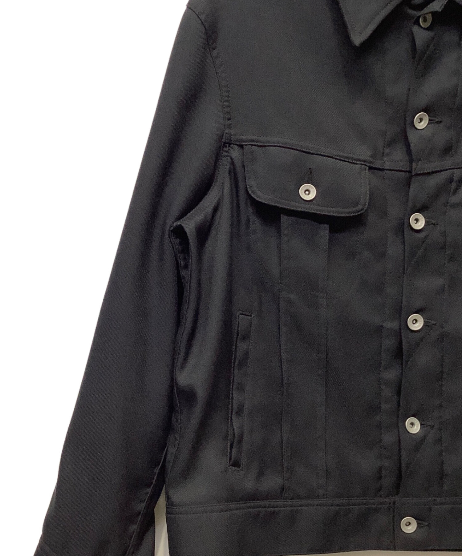 中古・古着通販】DAIRIKU (ダイリク) Polyester Jacket ブラック