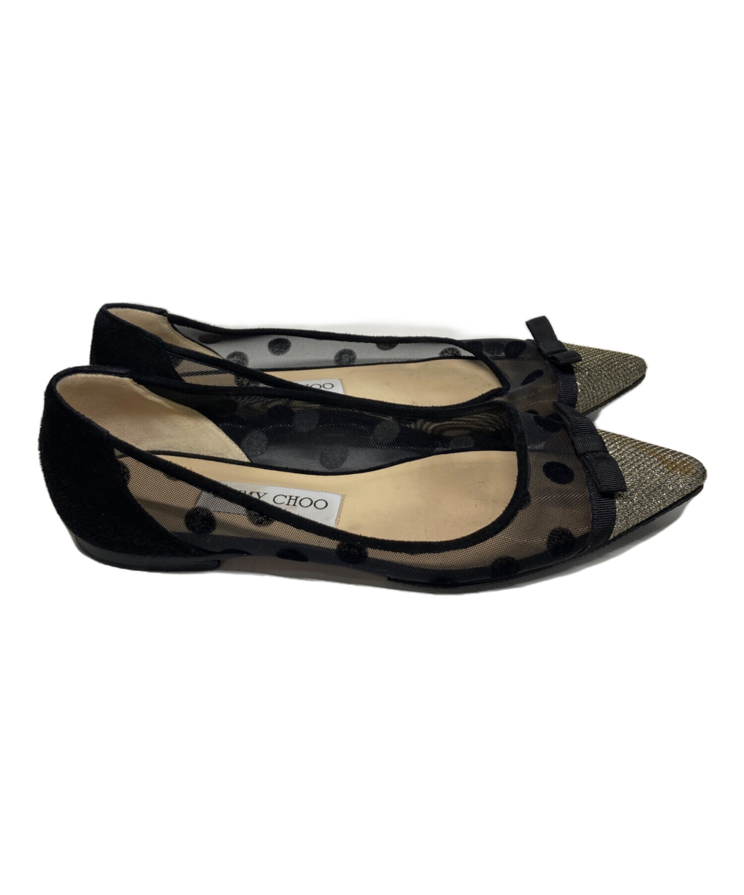 中古・古着通販】JIMMY CHOO (ジミーチュウ) ポインテッドトゥパンプス