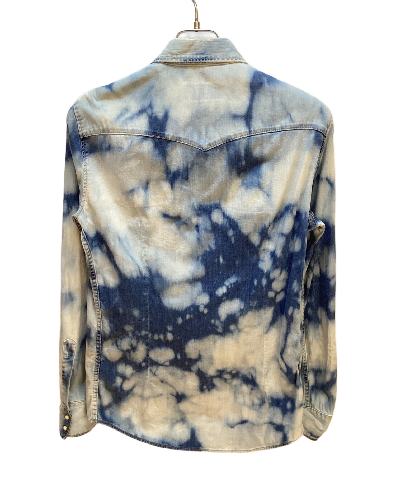 中古・古着通販】DSQUARED2 (ディースクエアード) 長袖シャツ ブルー