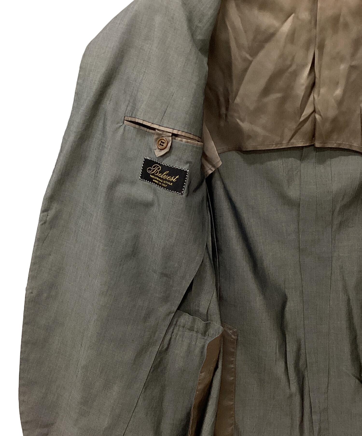 中古・古着通販】Belvest (ベルヴェスト) 3Bテーラードジャケット