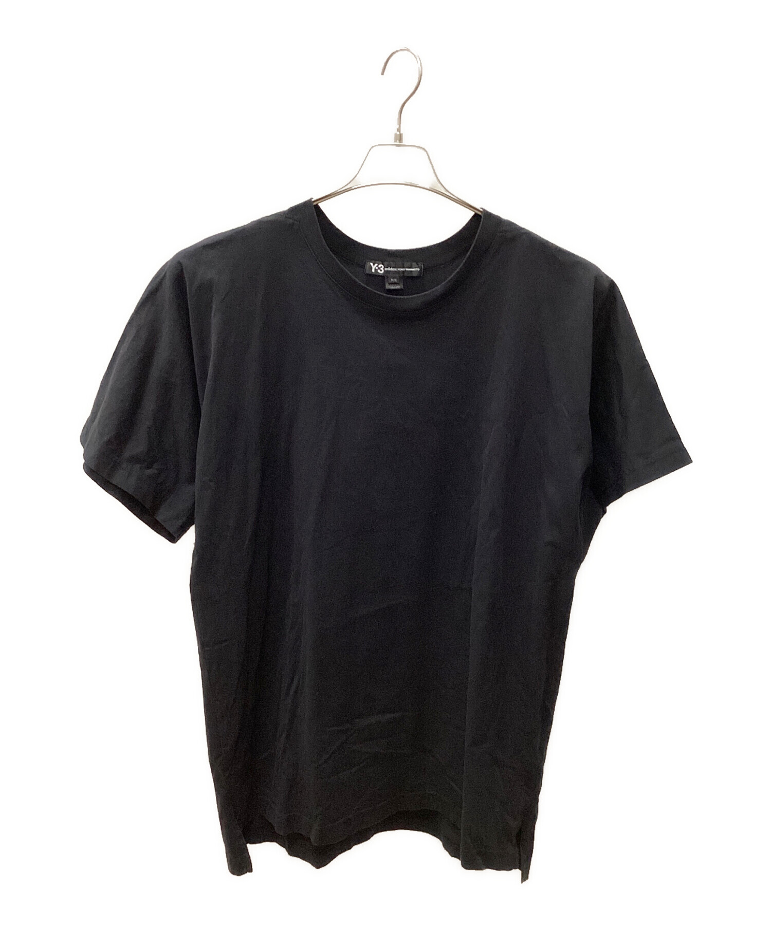 中古・古着通販】Y-3 (ワイスリー) 半袖カットソー ブラック サイズ:M