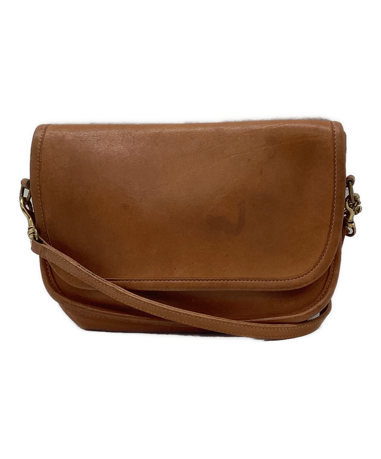 中古・古着通販】COACH (コーチ) ショルダーバッグ ブラウン｜ブランド