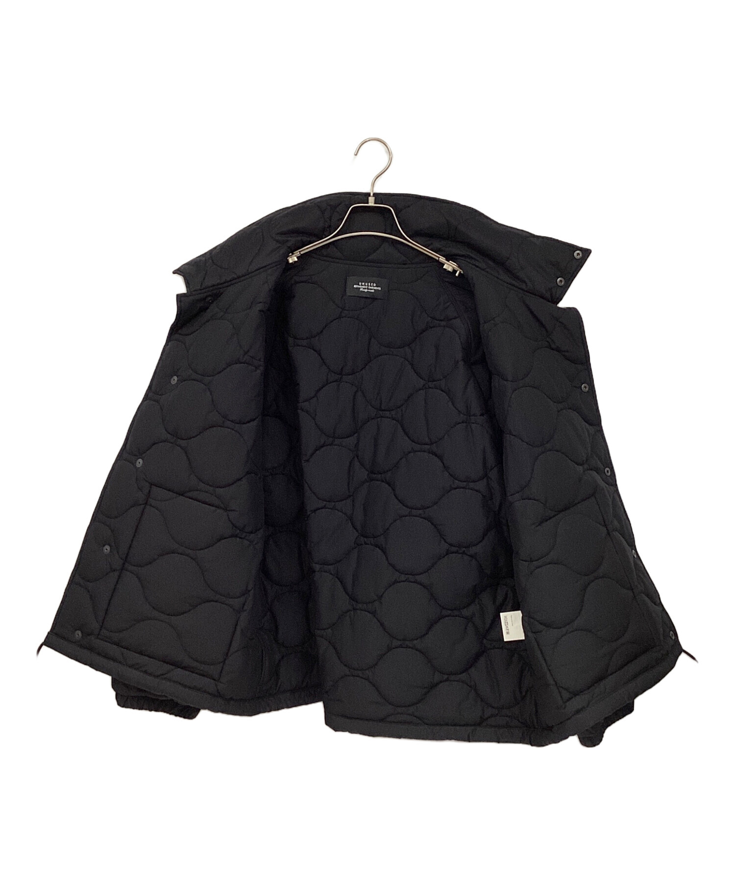 中古・古着通販】UNUSED (アンユーズド) Padded Jacket ブラック