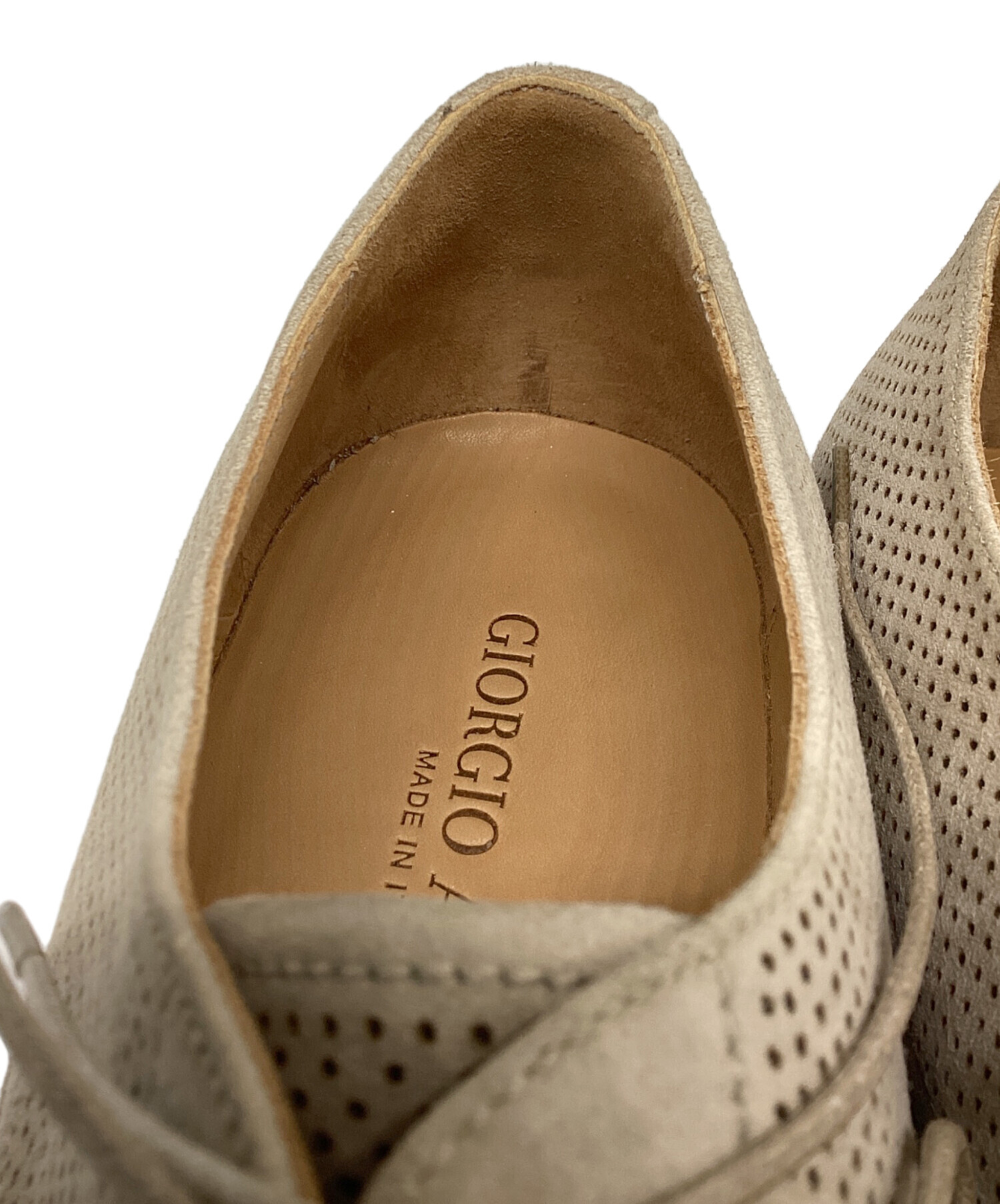 中古・古着通販】GIORGIO ARMANI (ジョルジョアルマーニ) スウェード