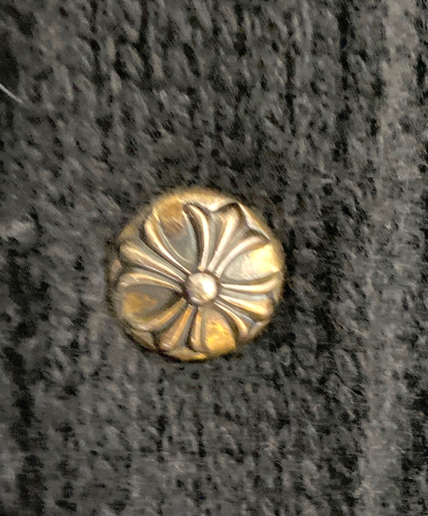 中古・古着通販】CHROME HEARTS (クロムハーツ) クロスボールボタン