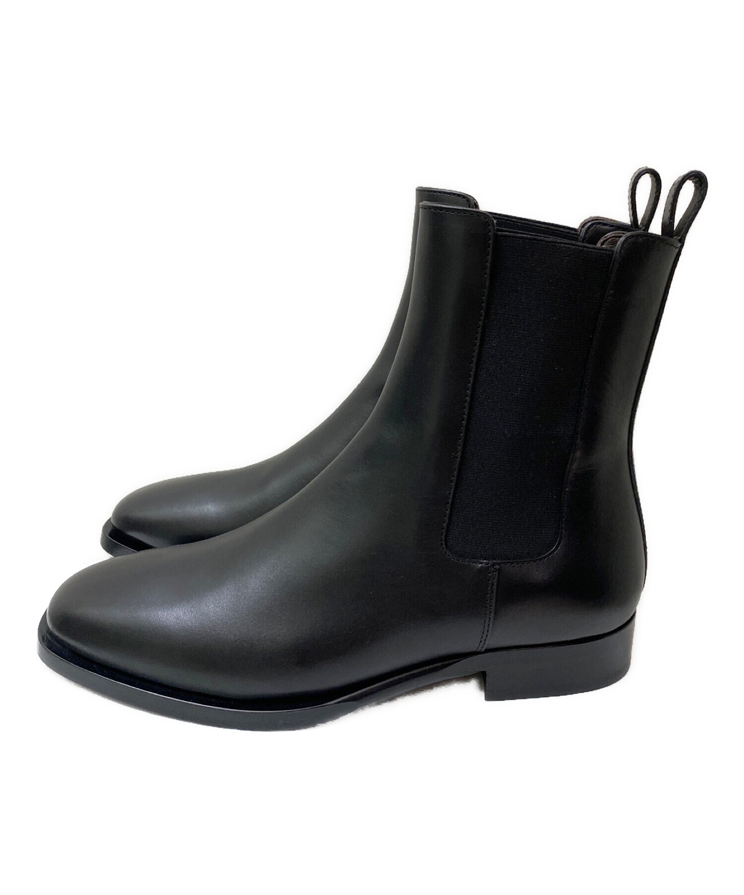 中古・古着通販】THE ROW (ザ ロウ) Grungeレザーシューズ ブラック