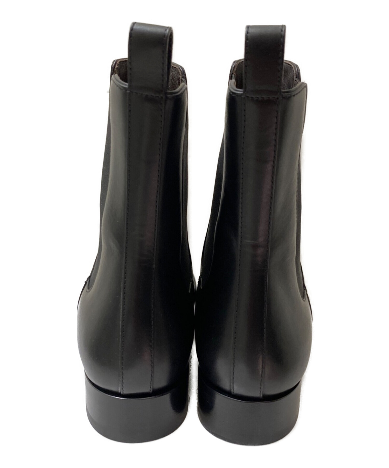 中古・古着通販】THE ROW (ザ ロウ) Grungeレザーシューズ ブラック