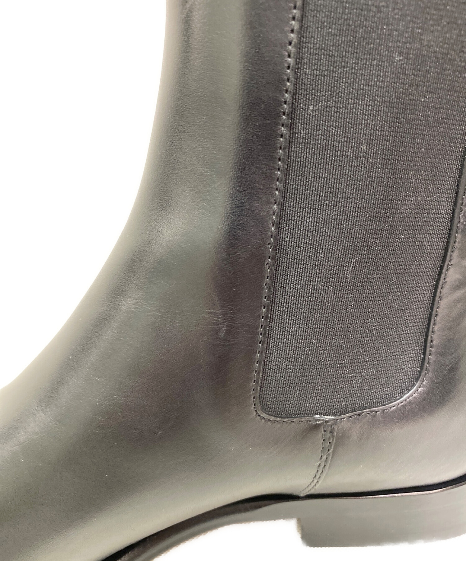 中古・古着通販】THE ROW (ザ ロウ) Grungeレザーシューズ ブラック