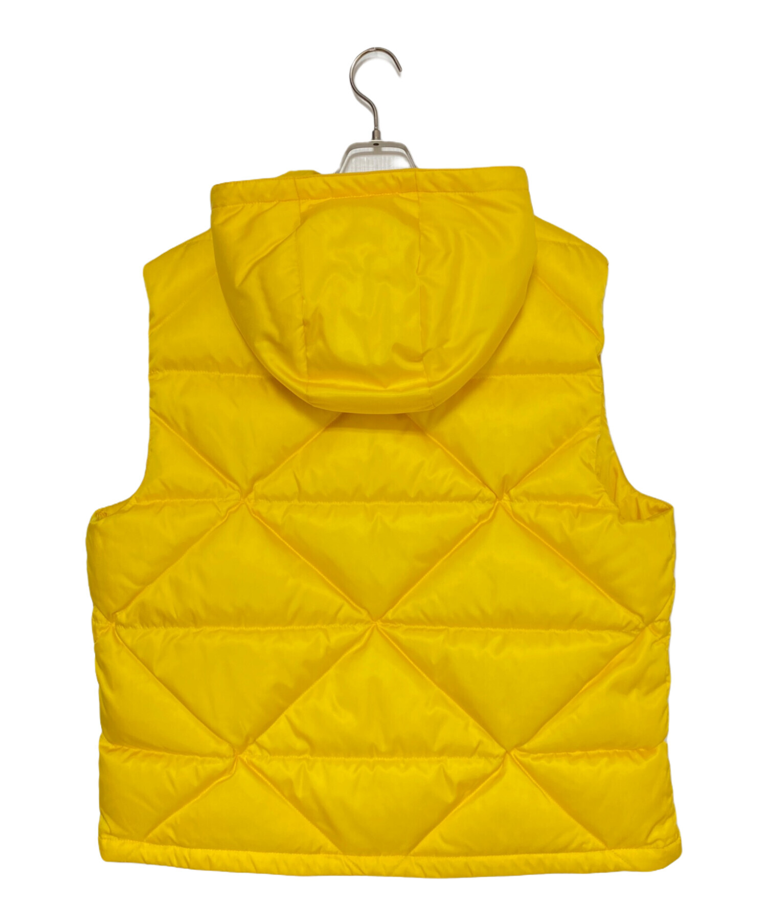 中古・古着通販】PRADA (プラダ) リナイロンダウンベスト イエロー