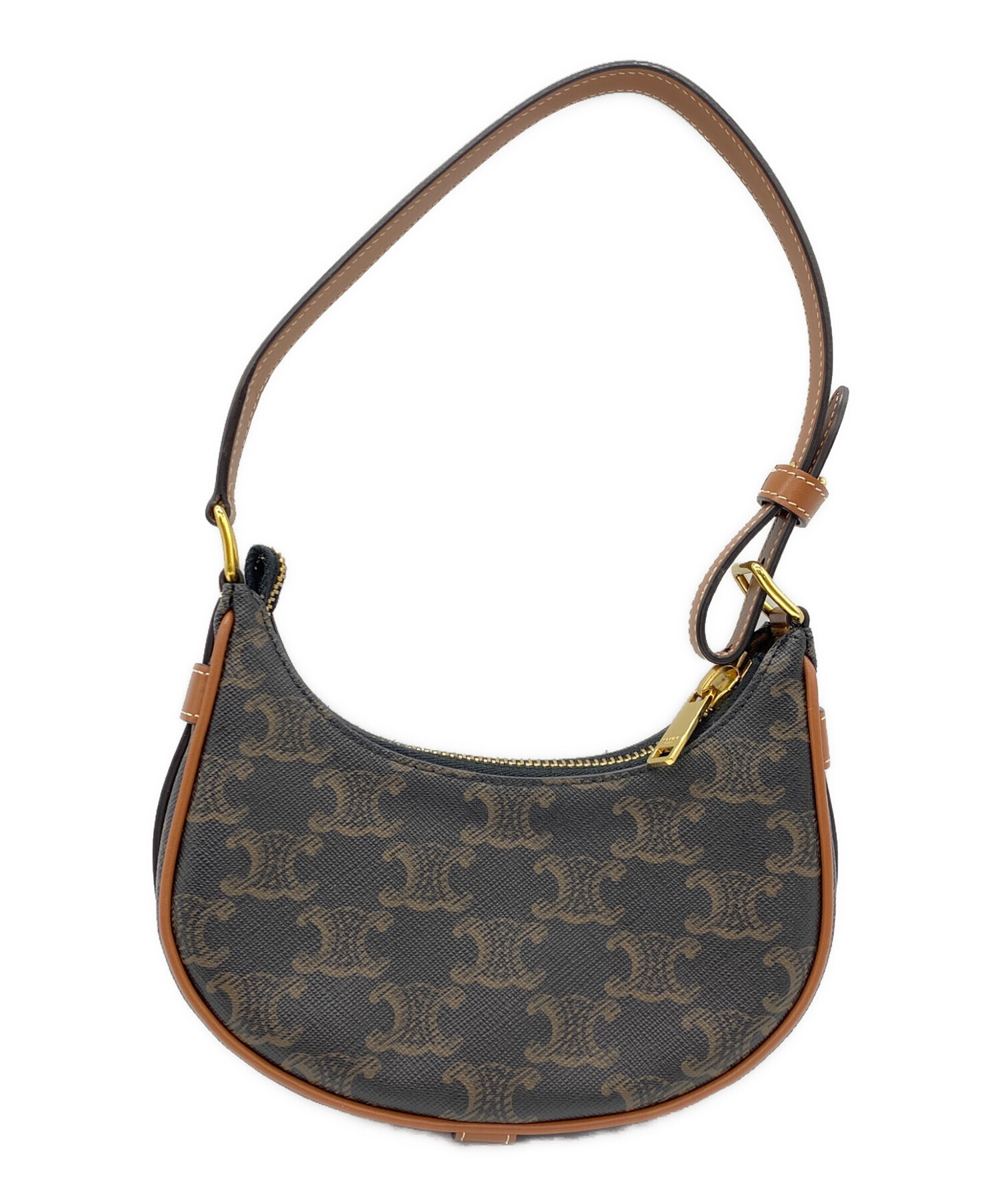 中古・古着通販】CELINE (セリーヌ) ワンショルダーバッグ ブラウン