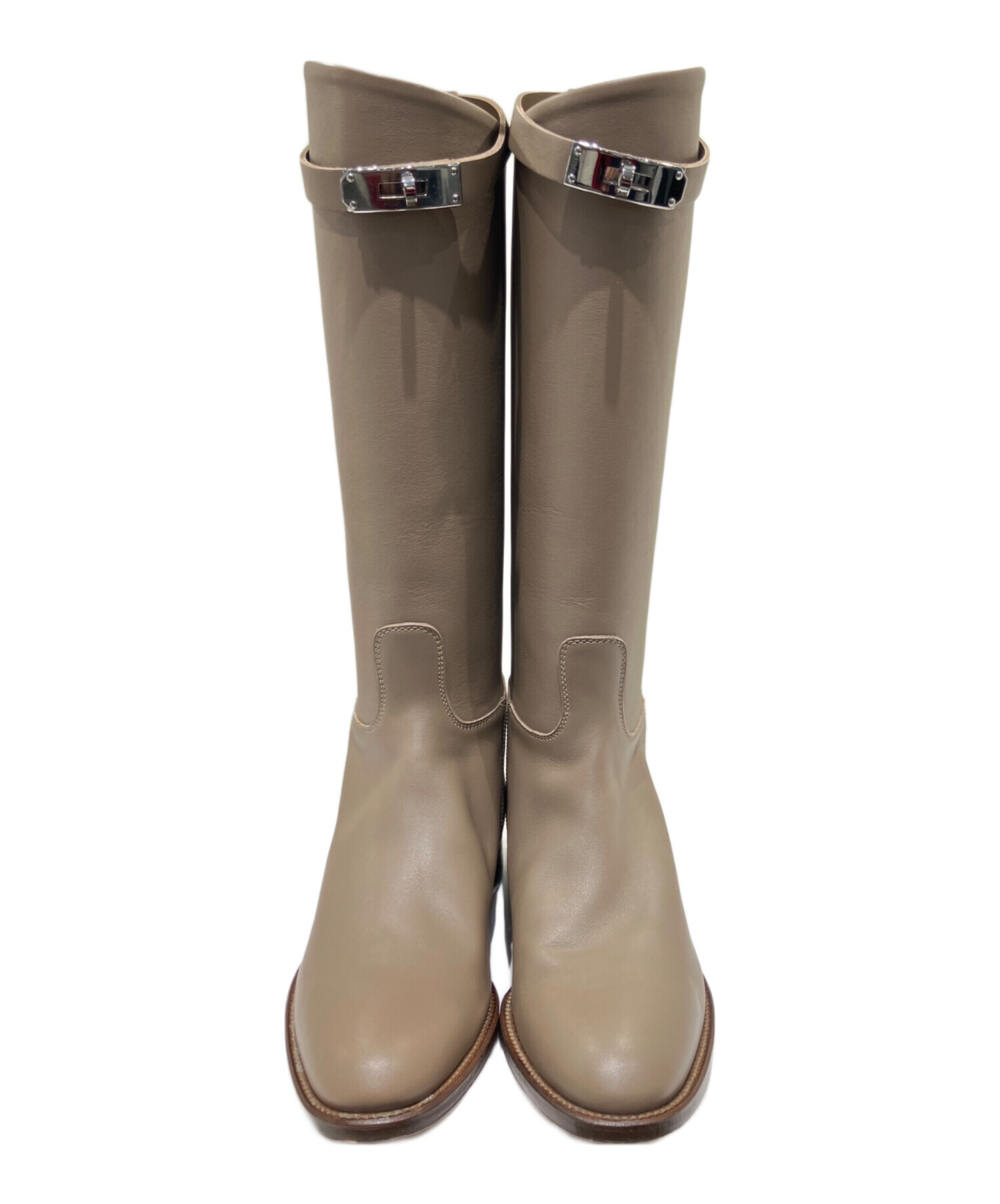 中古・古着通販】HERMES (エルメス) ジャンピングブーツ ケリー金具