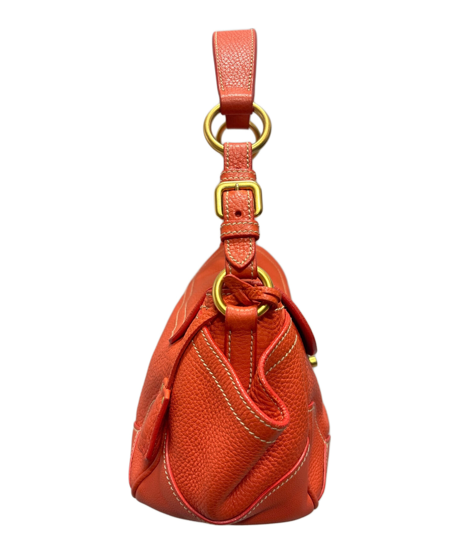 中古・古着通販】PRADA (プラダ) ハンドバッグ BR3869 オレンジ