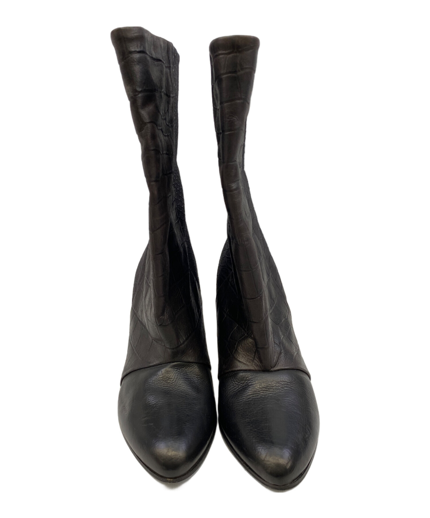 中古・古着通販】FABIO RUSCONI (ファビオルスコーニ) ブーツ パープル