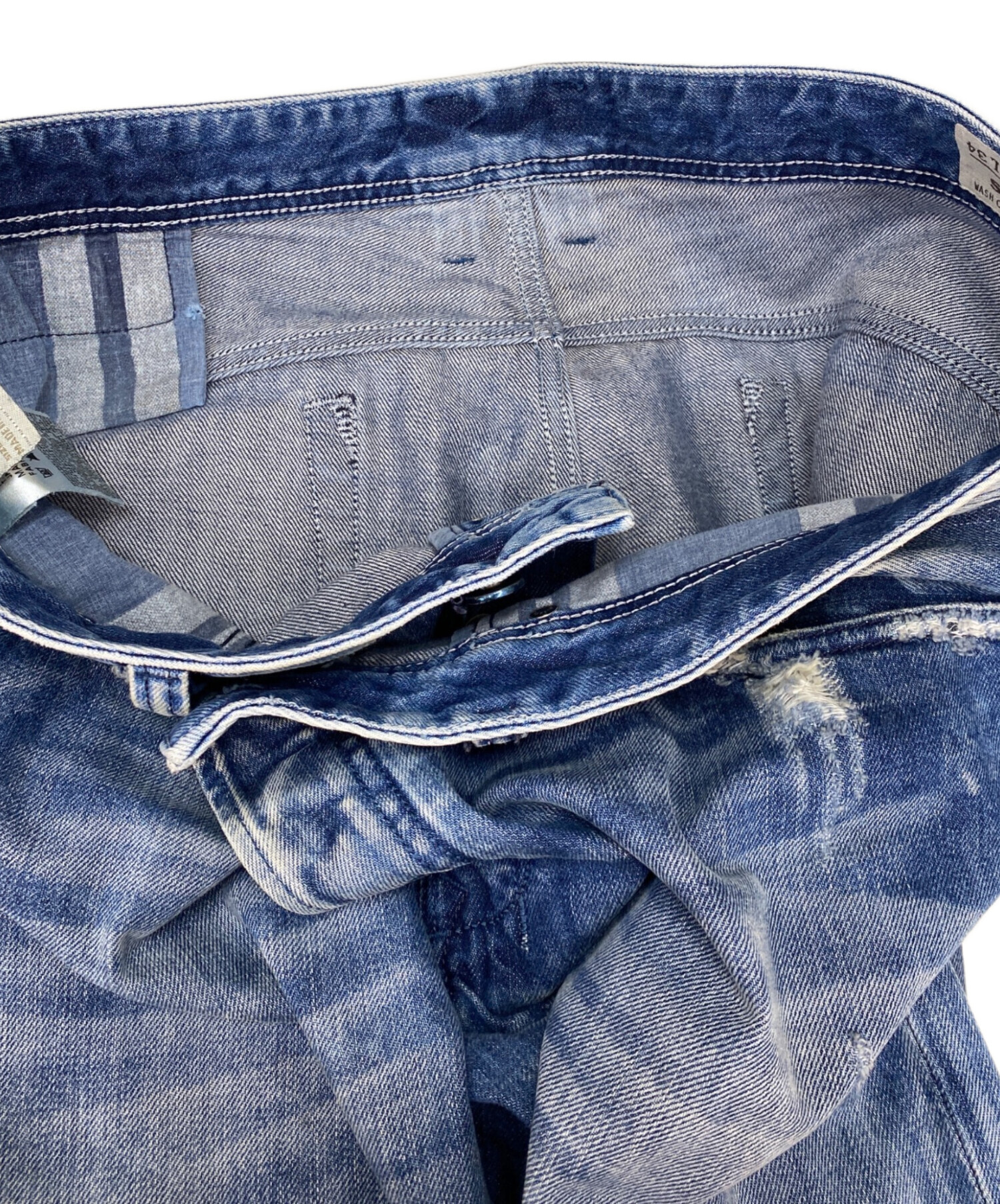 中古・古着通販】DIESEL (ディーゼル) デニムパンツ ブルー サイズ