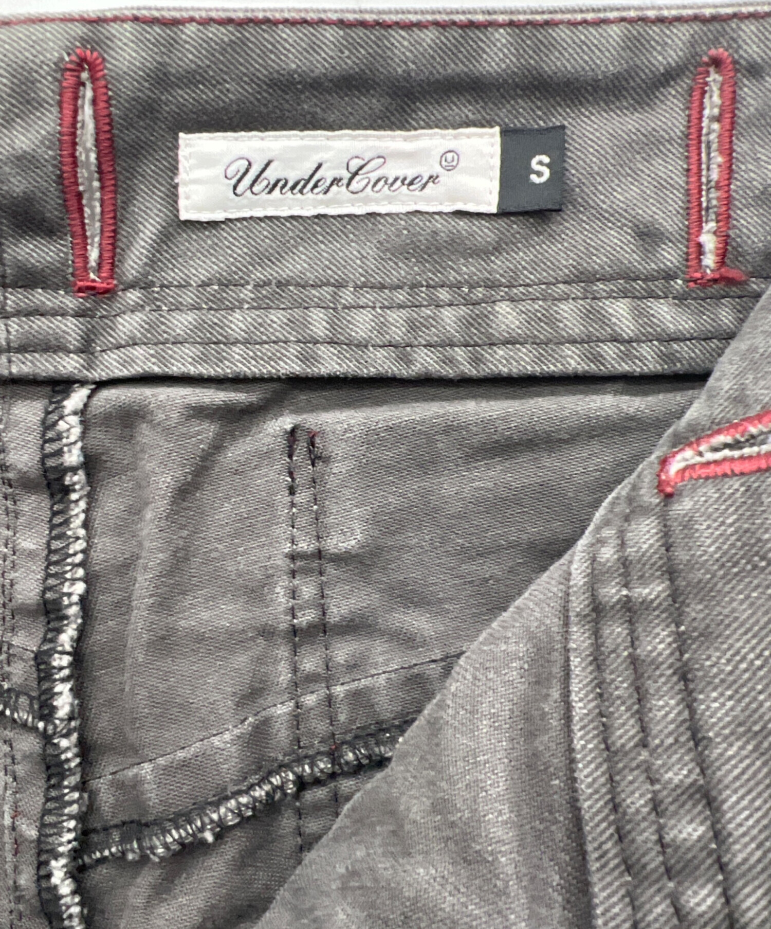 中古・古着通販】UNDERCOVER (アンダーカバー) パンツ グレー サイズ:S
