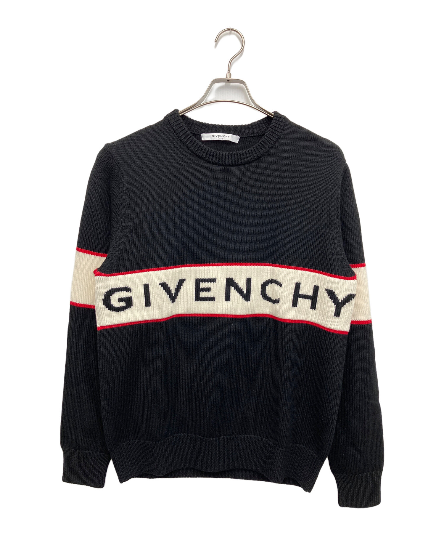 中古・古着通販】GIVENCHY (ジバンシィ) 厚手ニット ブラック