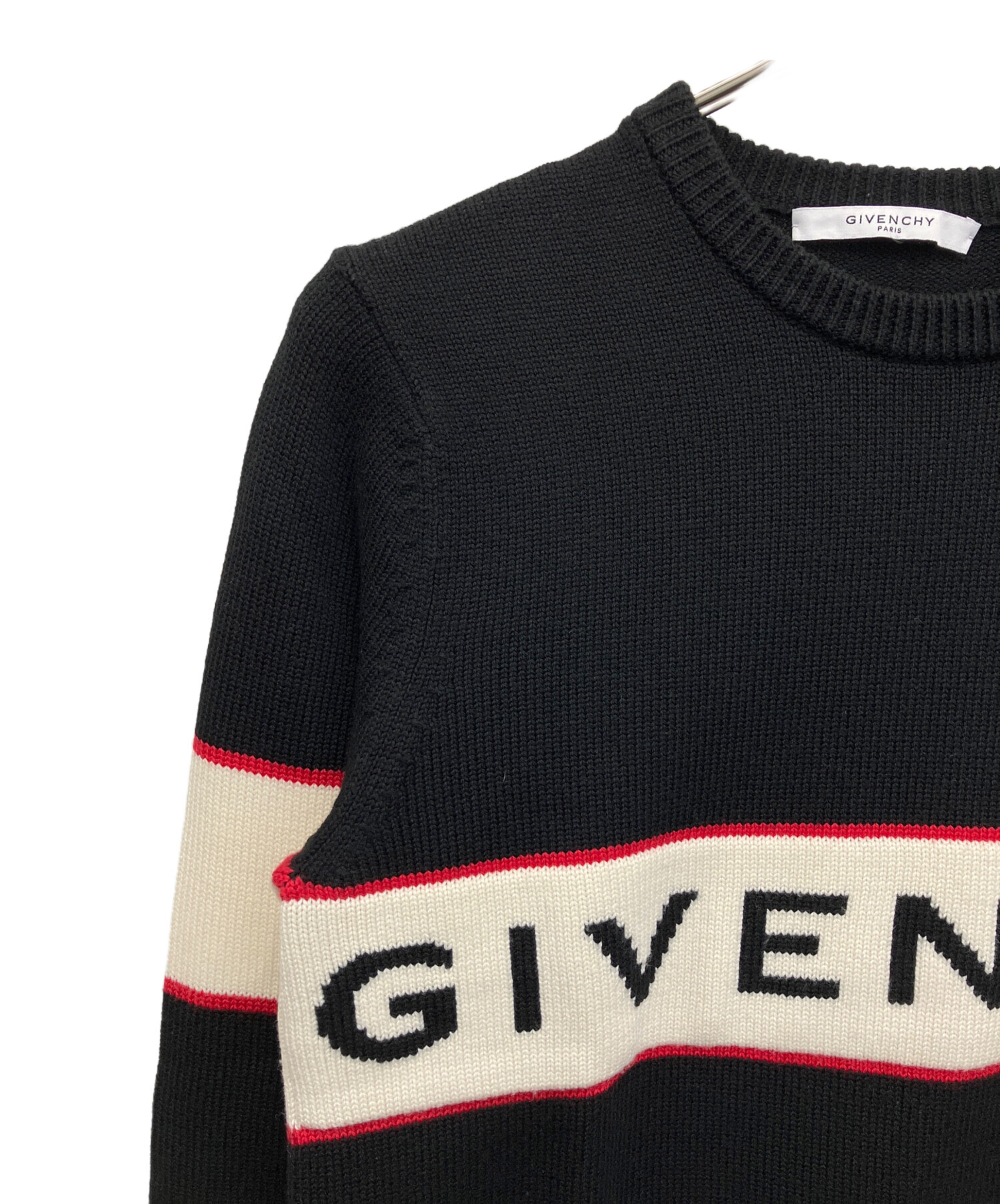 中古・古着通販】GIVENCHY (ジバンシィ) 厚手ニット ブラック