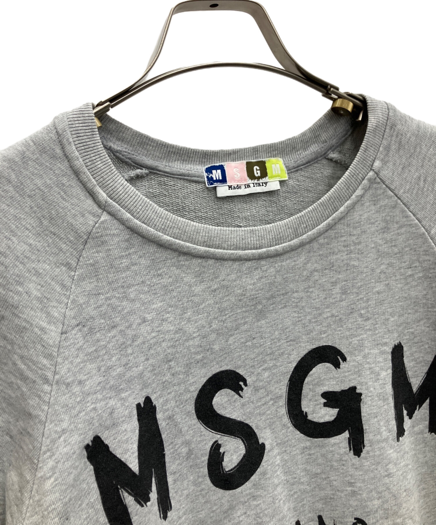 中古・古着通販】MSGM (エムエスジーエム) スウェット ライトグレー