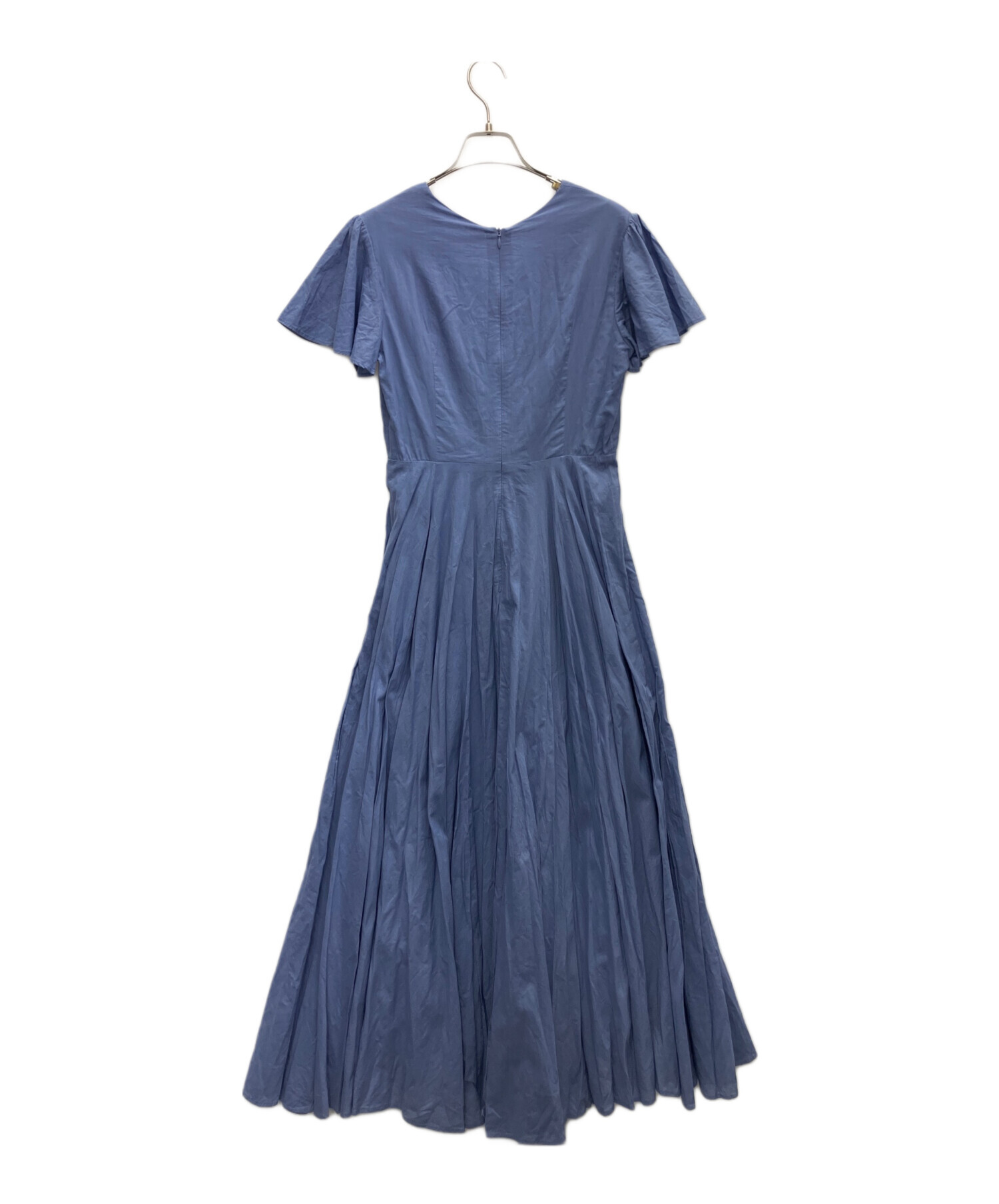 中古・古着通販】MARIHA (マリハ) 半袖ワンピース ブルー サイズ
