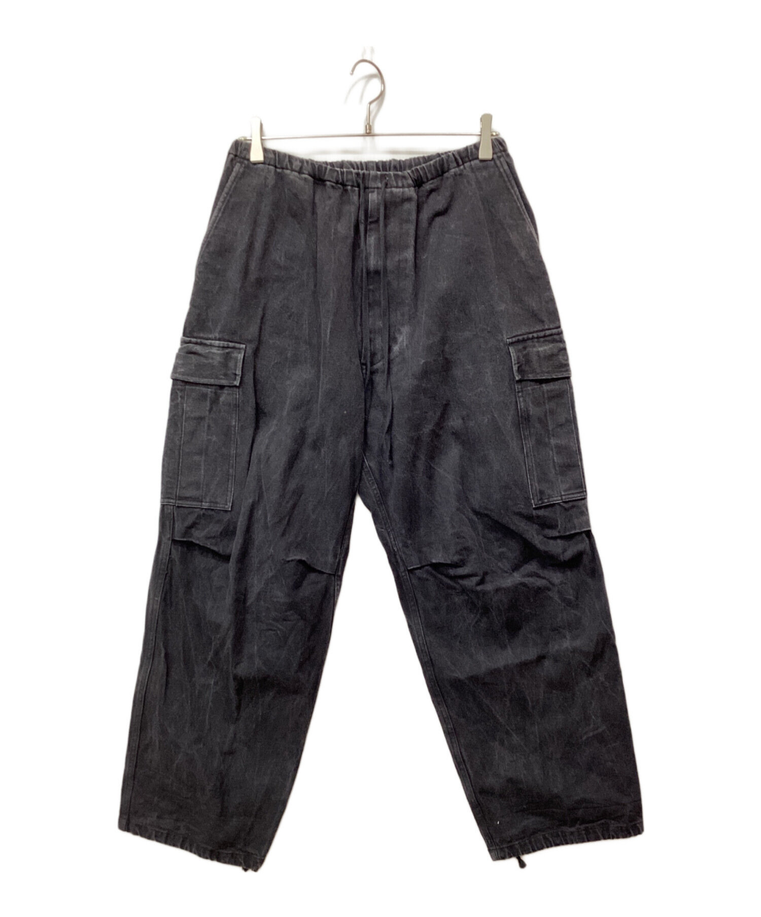 COMOLI コモリ デニムパンツ メンズ 【古着】【中古】 中古・古着通販】COMOLI (コモリ) デニムカーゴパンツ インディゴ