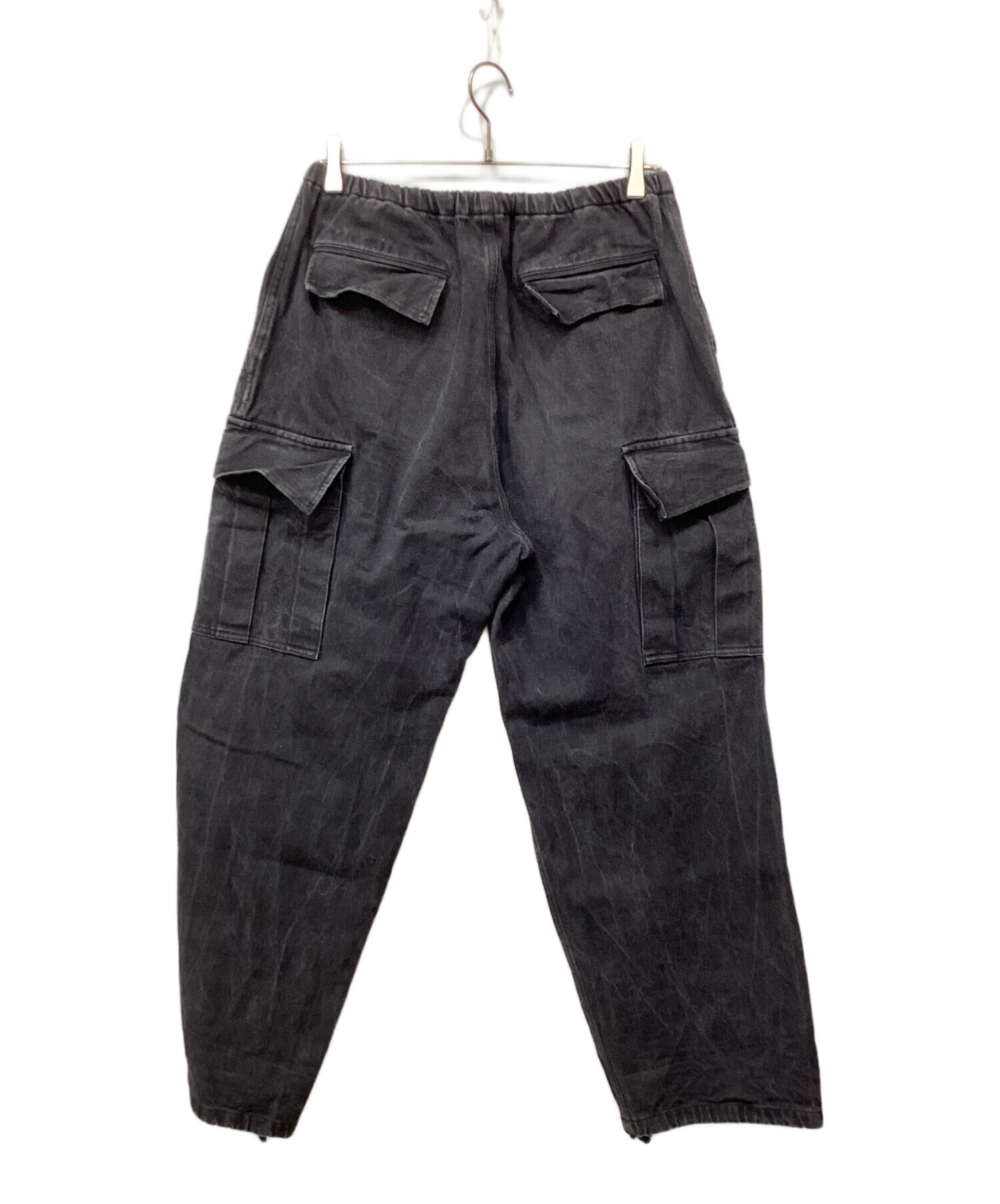 COMOLI コモリ ショートパンツ メンズ 【古着】【中古】 中古・古着通販】COMOLI (コモリ) デニムカーゴパンツ インディゴ