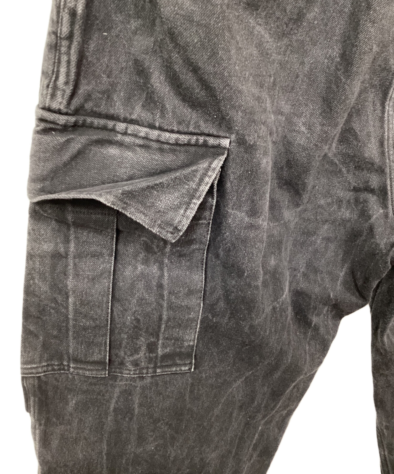 中古・古着通販】COMOLI (コモリ) デニムカーゴパンツ インディゴ