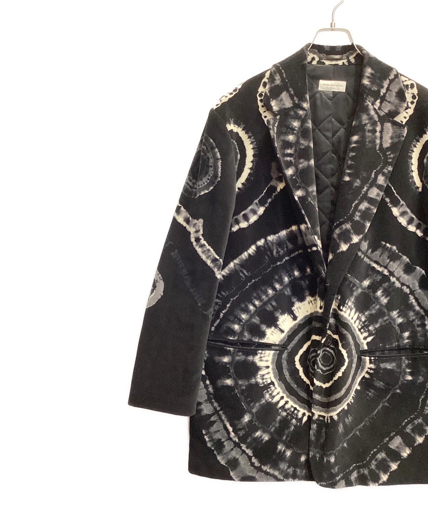 ドリスヴァンノッテン サイズ:34 1Bテーラードジャケット 中古 BS99 中古・古着通販】DRIES VAN NOTEN (ドリスヴァンノッテン) タイダイ