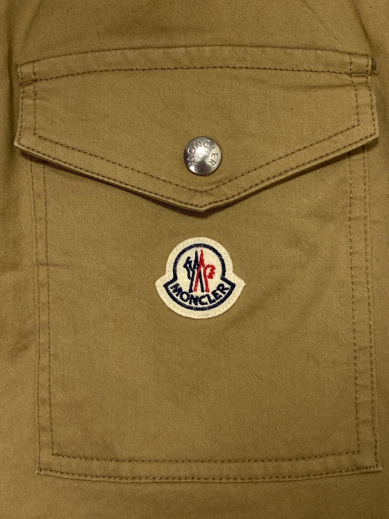 中古・古着通販】MONCLER (モンクレール) パンツ ベージュ サイズ:48