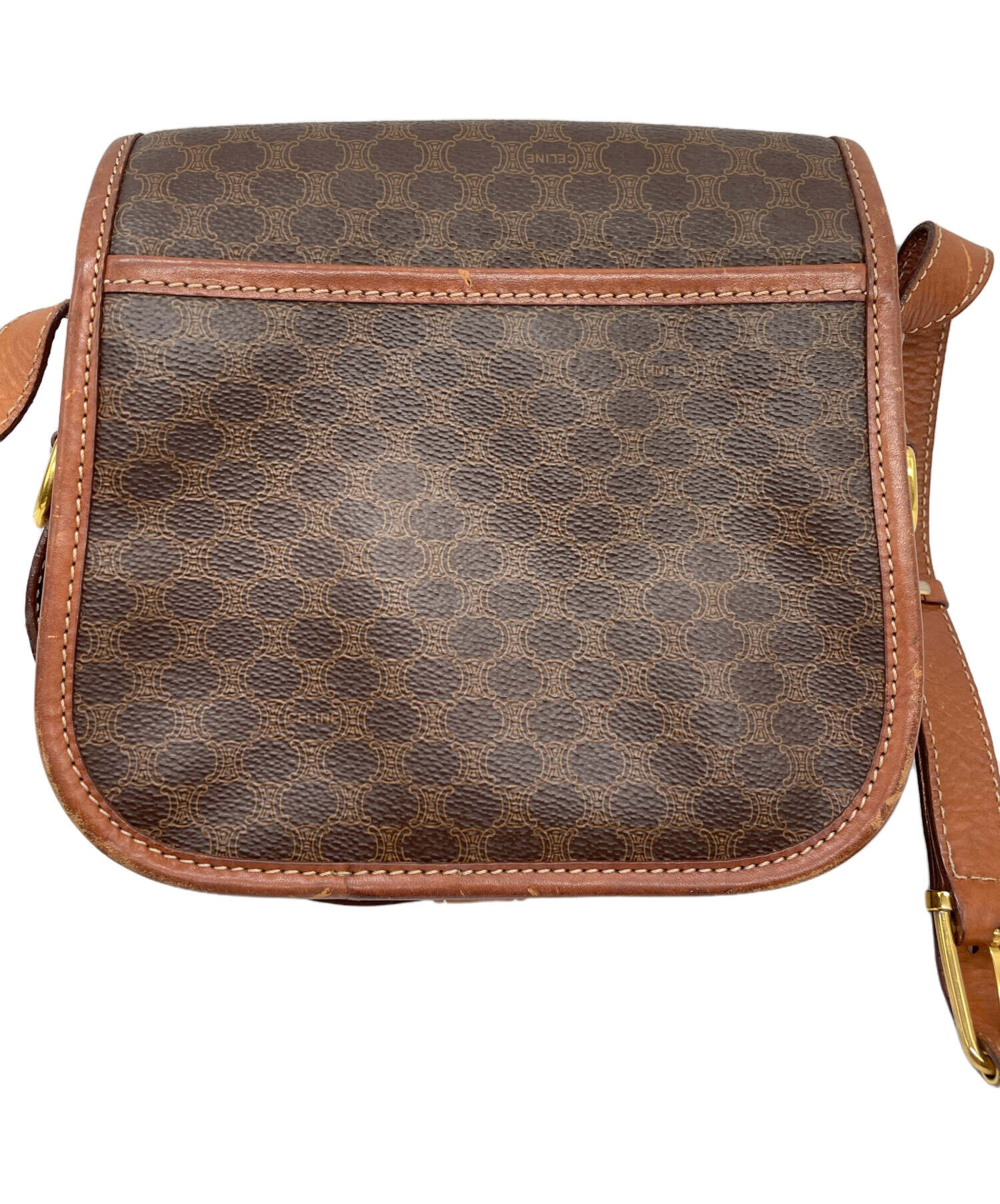 中古・古着通販】CELINE (セリーヌ) ショルダーバッグ ブラウン