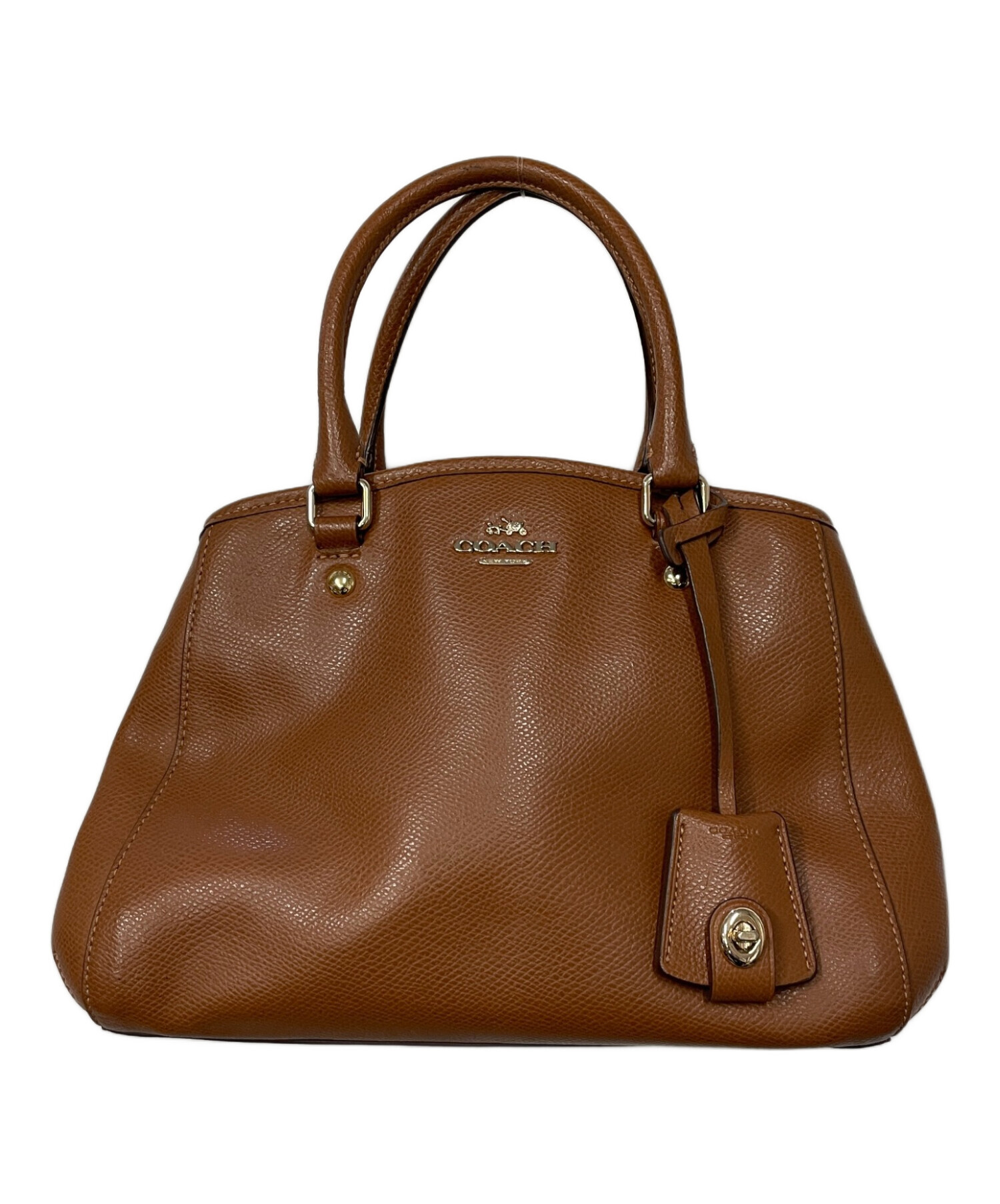 中古・古着通販】COACH (コーチ) 2WAYバッグ ブラウン｜ブランド・古着