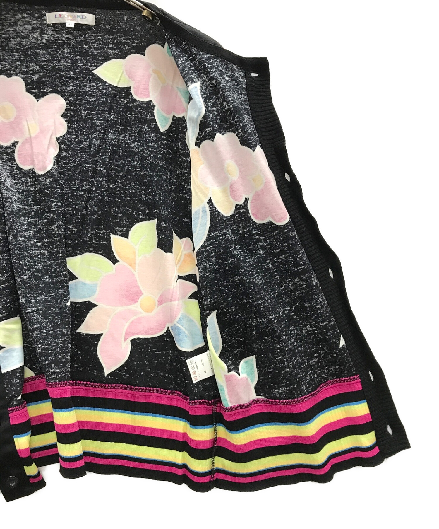 中古・古着通販】LEONARD SPORT (レオナール スポーツ) カーディガン