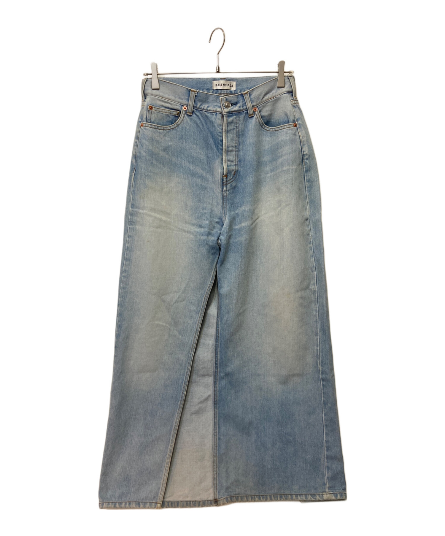 中古・古着通販】BALENCIAGA (バレンシアガ) スリットデニムパンツ