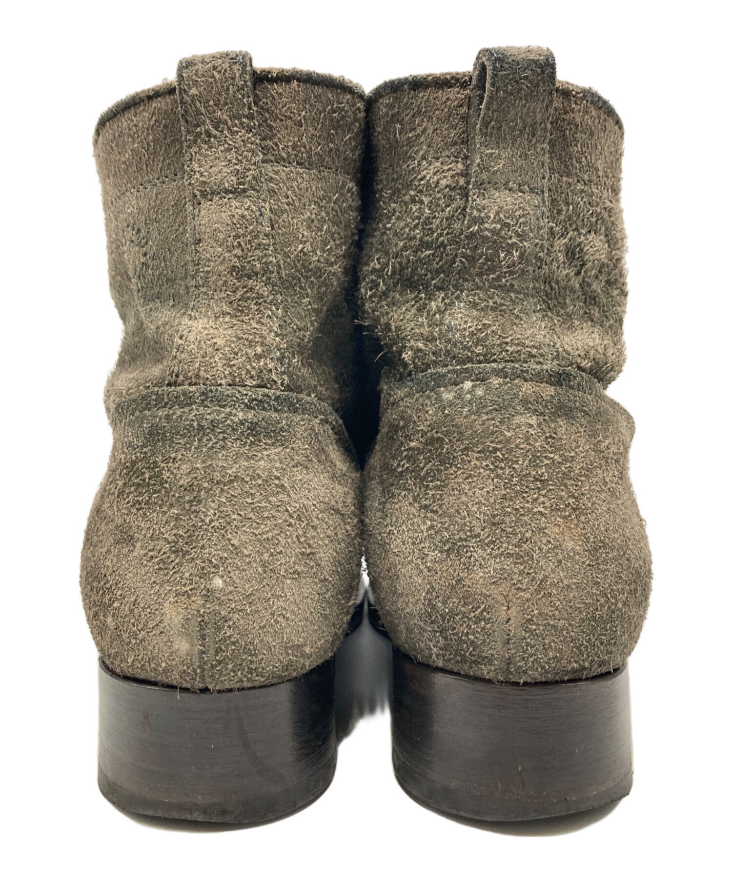 BUTTERO ブッテロ ブーツ レディース 【古着】【中古】 中古・古着通販】BUTTERO (ブッテロ) レースアップブーツ グレー