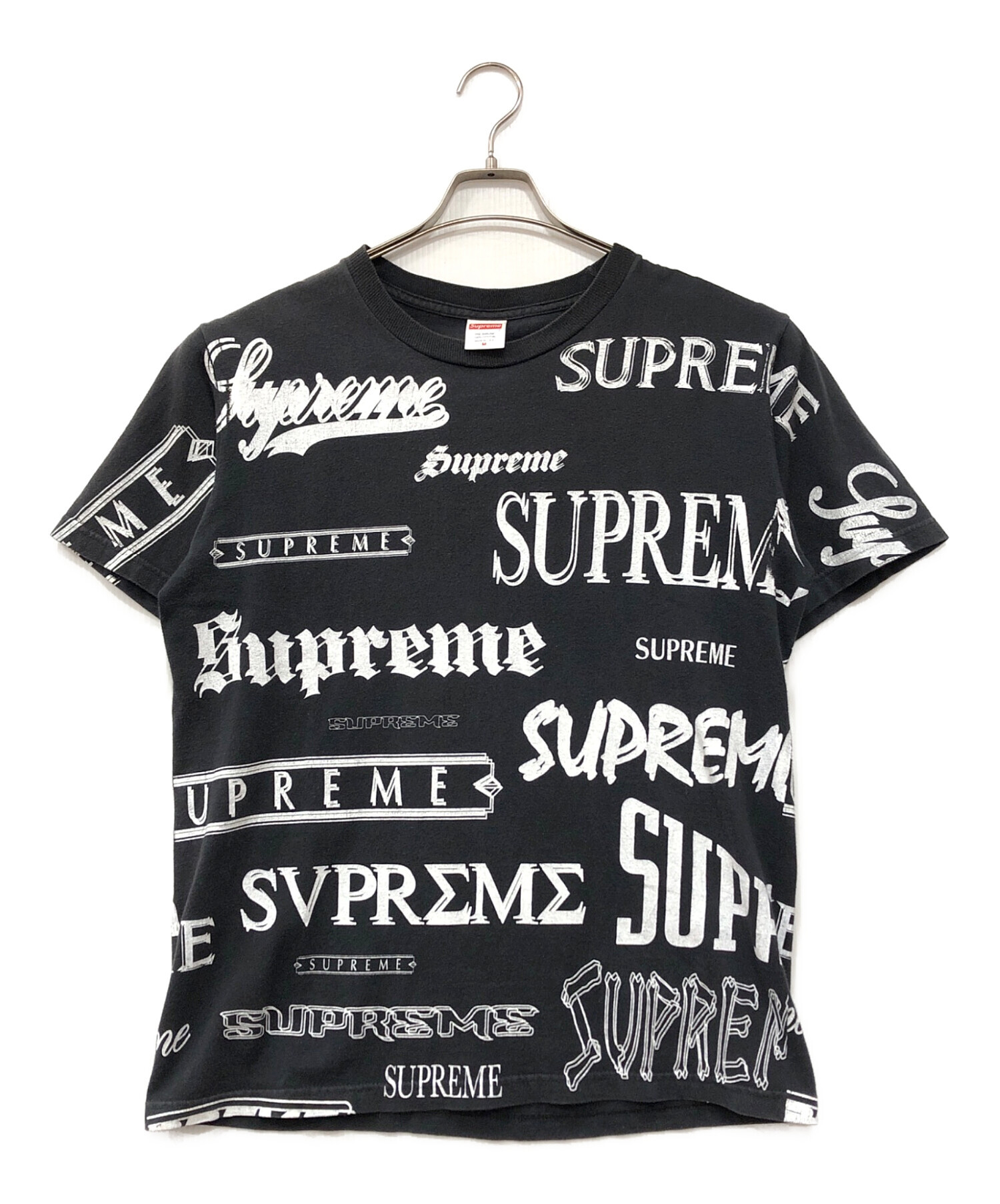 中古・古着通販】Supreme (シュプリーム) Tシャツ ブラック サイズ:M