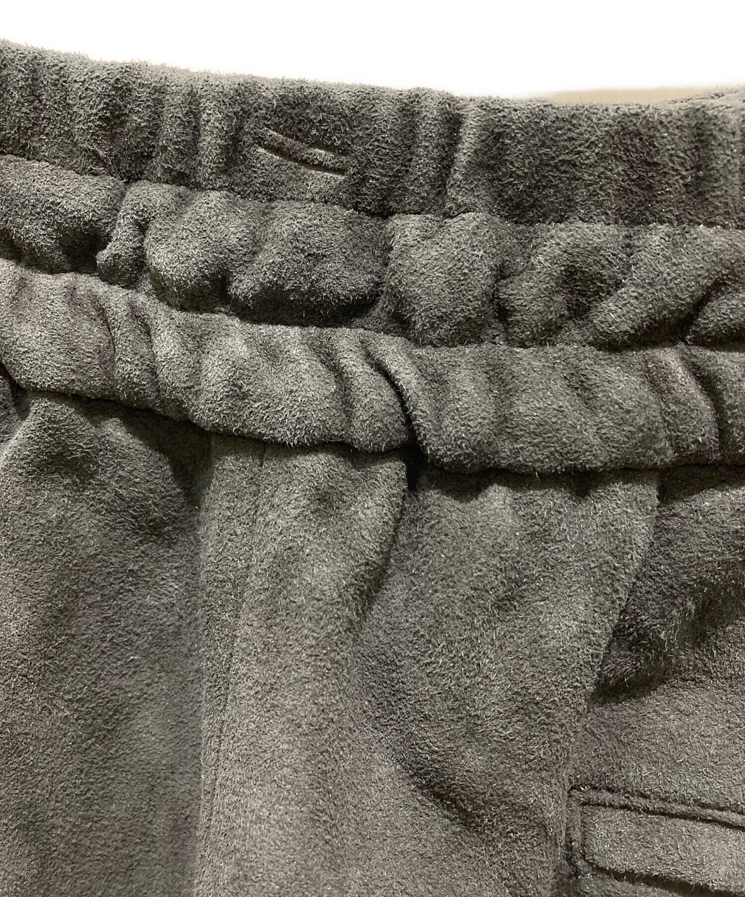 中古・古着通販】Graphpaper (グラフペーパー) Goat Suede Wide Shorts