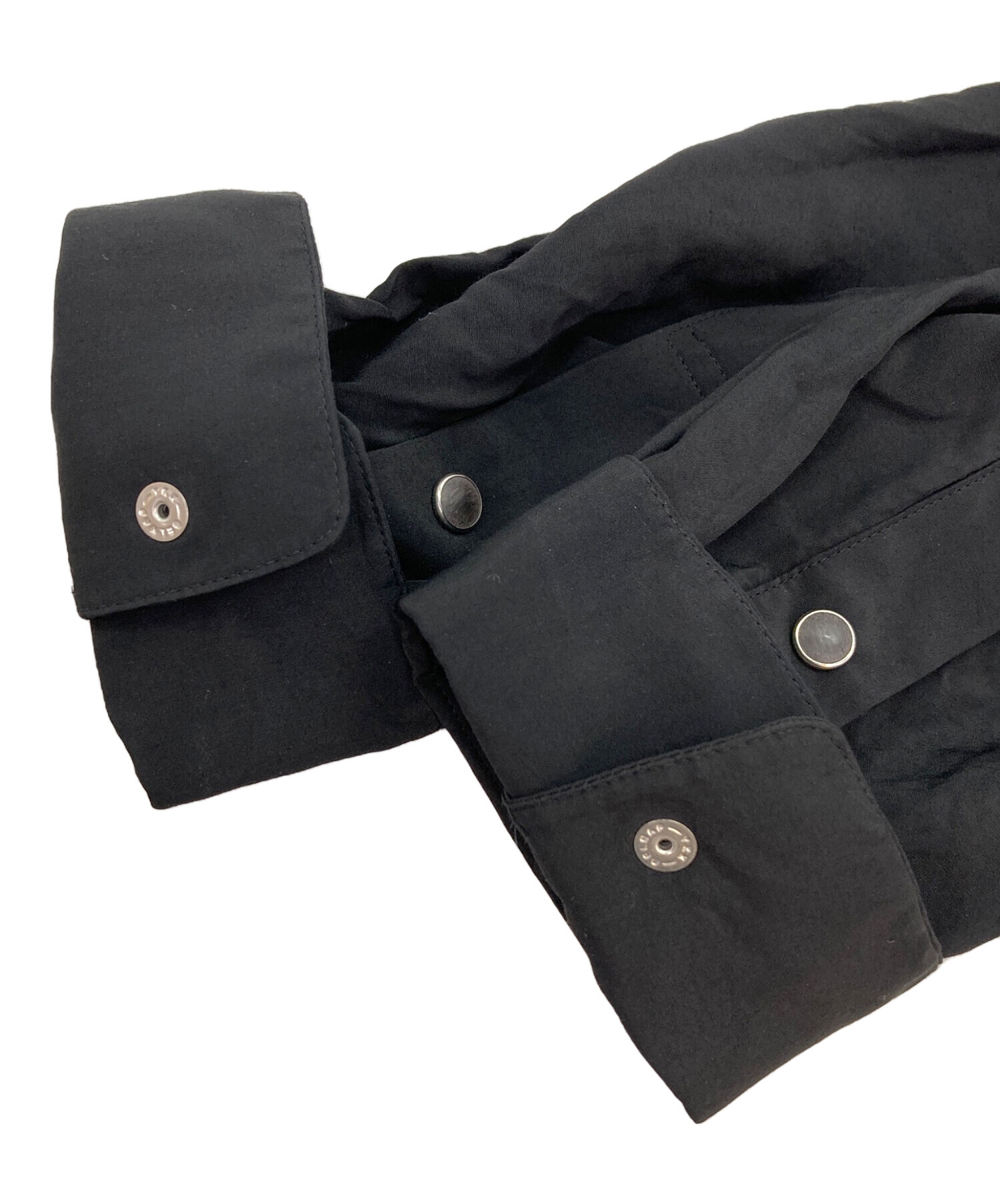 中古・古着通販】TOGA (トーガ) Western Long Shirt Dress ネイビー