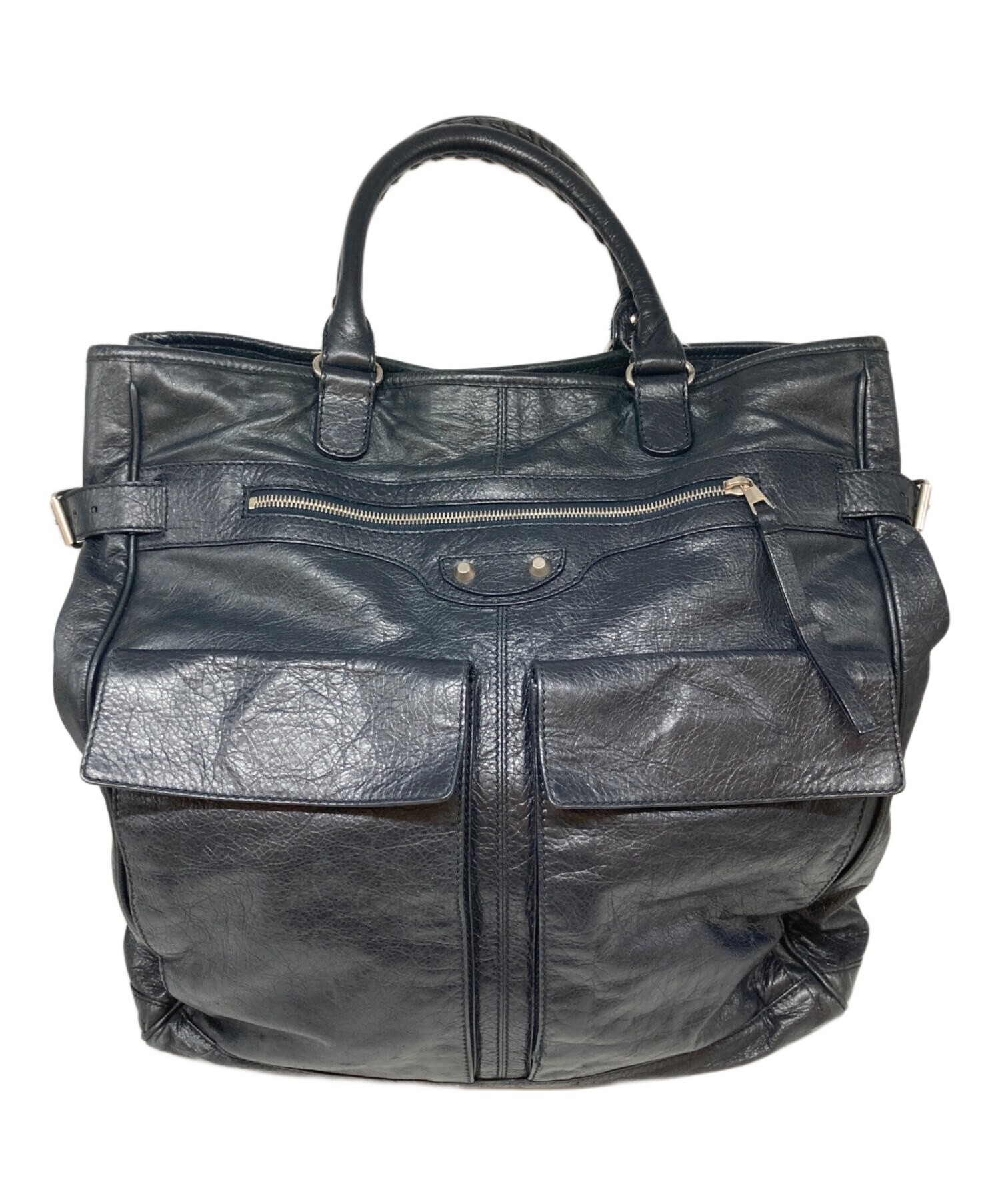 BALENCIAGA バレンシアガ ショルダーバッグ メンズ 【古着】【中古】 中古・古着通販】BALENCIAGA (バレンシアガ) Classic Bridge Way