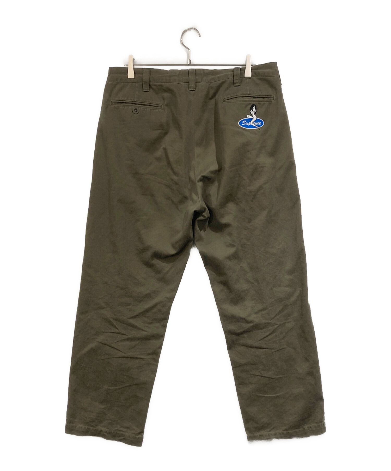 中古・古着通販】Supreme (シュプリーム) Pin Up Chino Pant グリーン