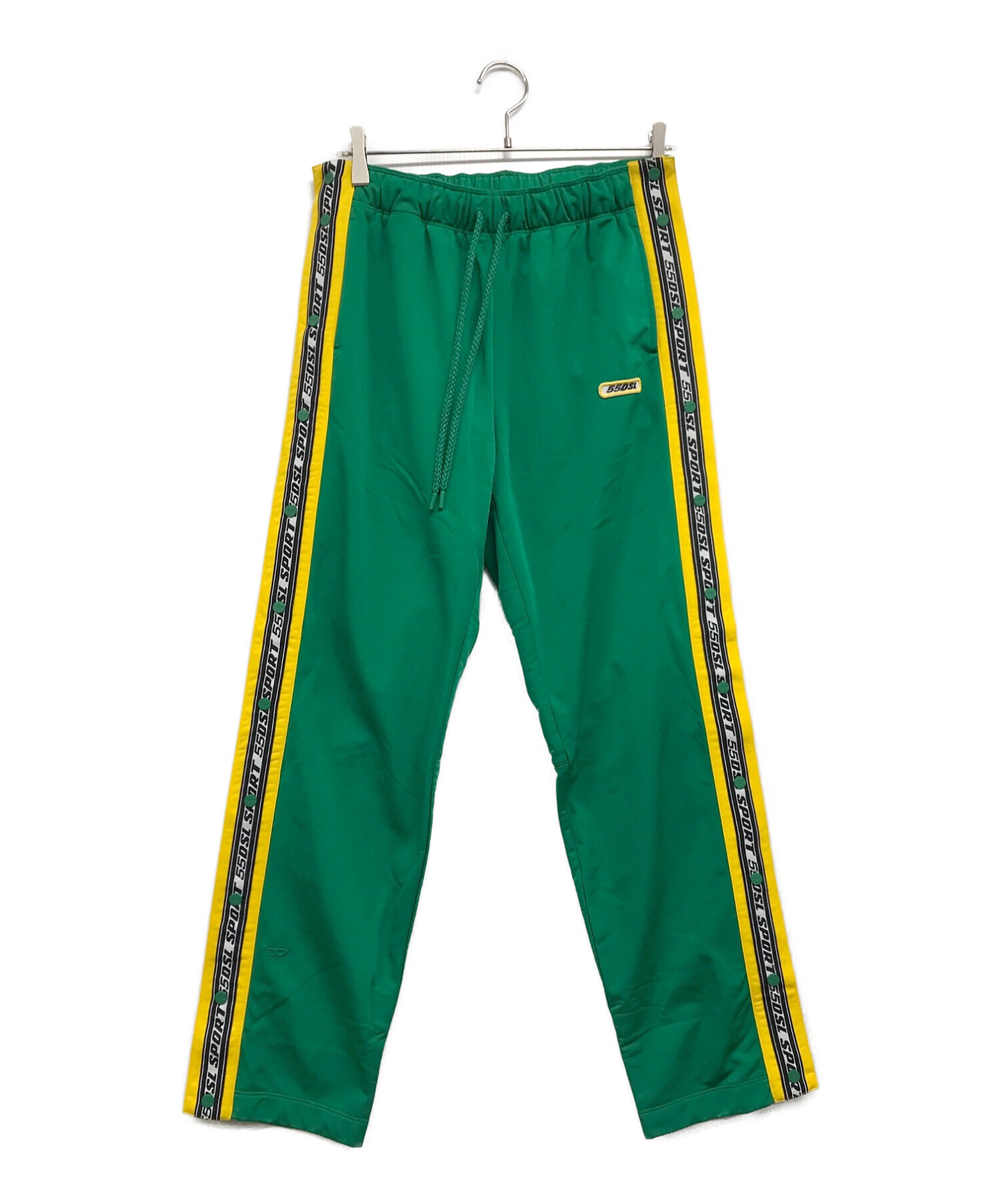 中古・古着通販】DIESEL (ディーゼル) トラックパンツ グリーン サイズ