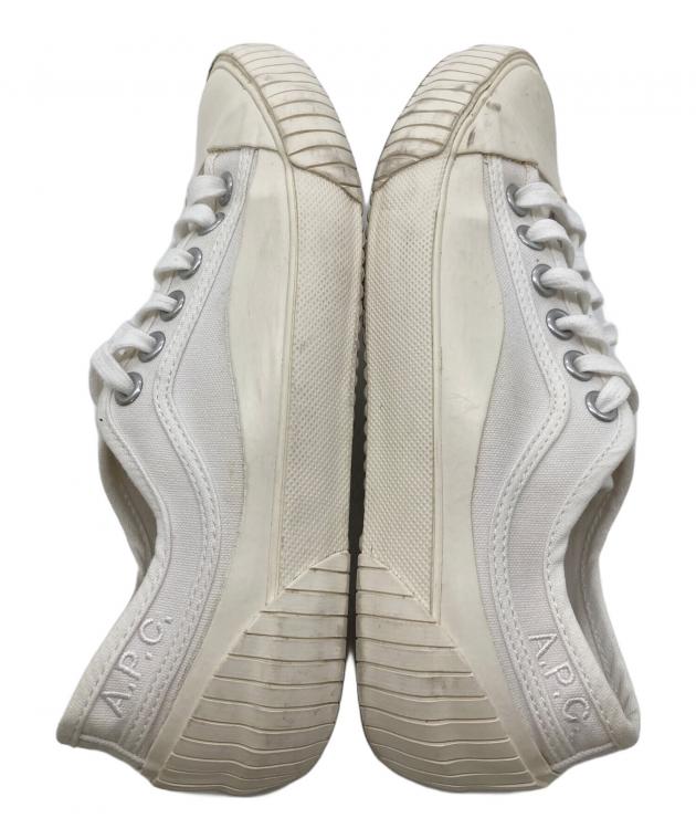 中古・古着通販】A.P.C. (アーペーセー) キャンバススニーカー 刺繍