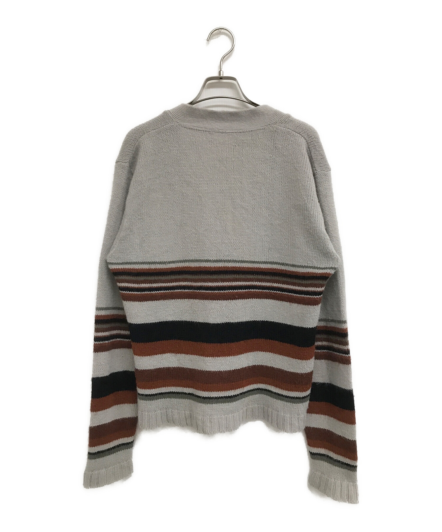 中古・古着通販】Sears (シアーズ) ニットカーディガン グレー サイズ