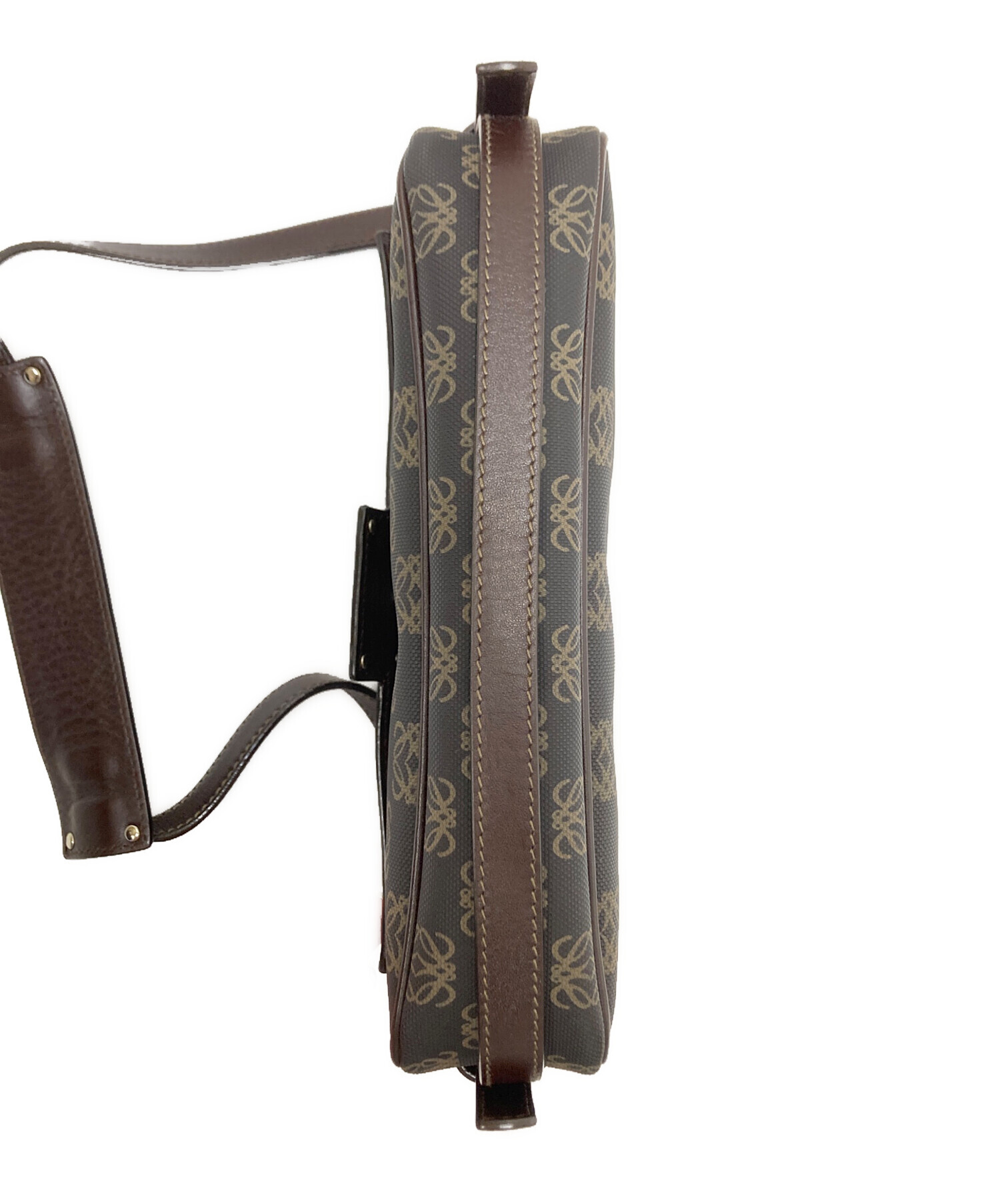 中古・古着通販】LOEWE (ロエベ) ショルダーバッグ ブラウン サイズ