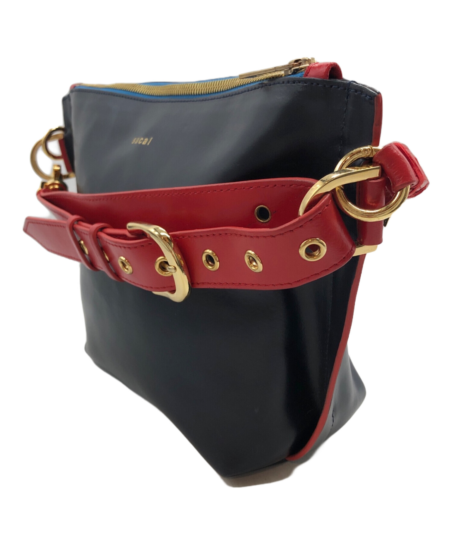 中古・古着通販】sacai (サカイ) trapezoid wallet shoulder bag