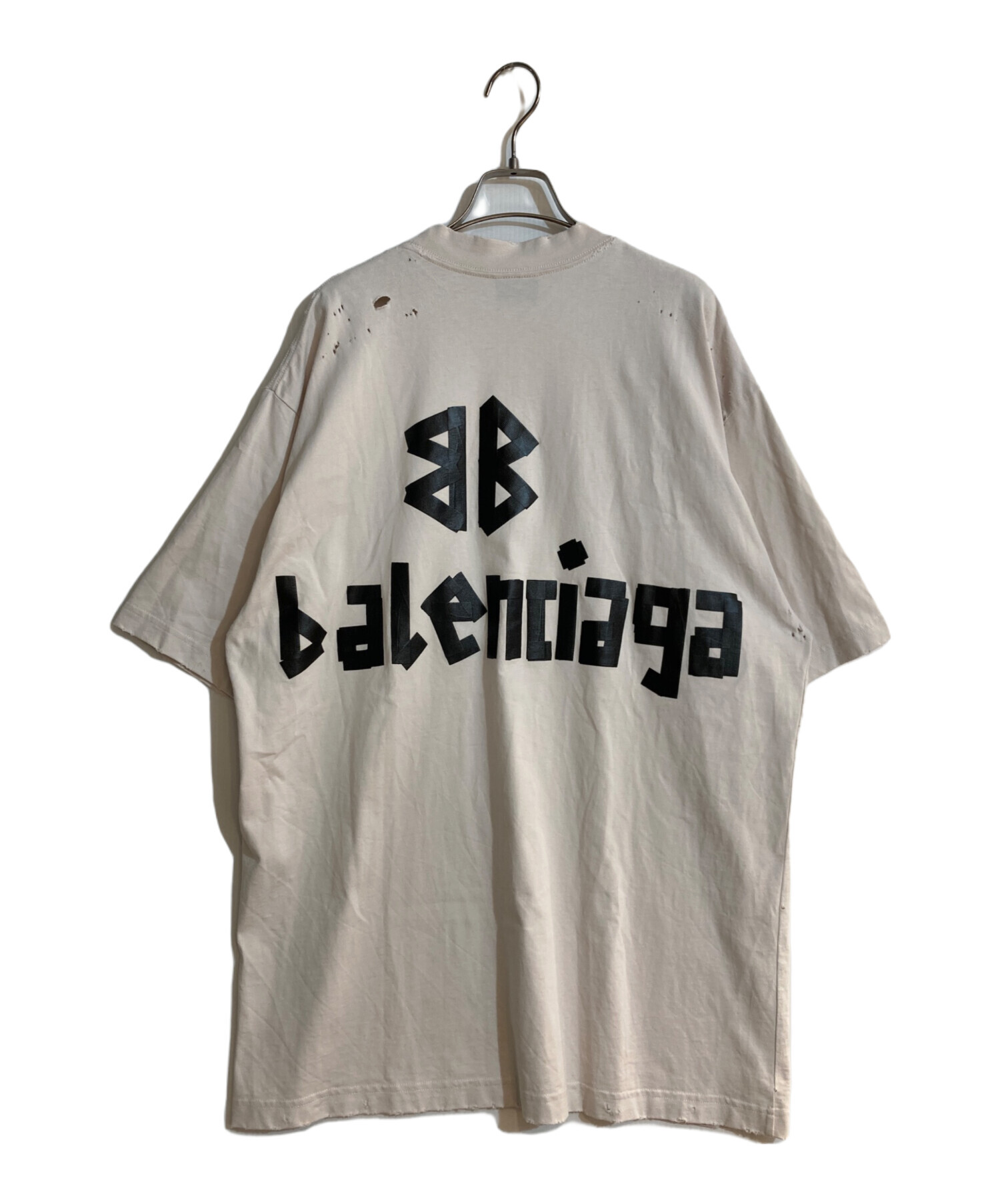 中古・古着通販】BALENCIAGA (バレンシアガ) Tape Type Tシャツ