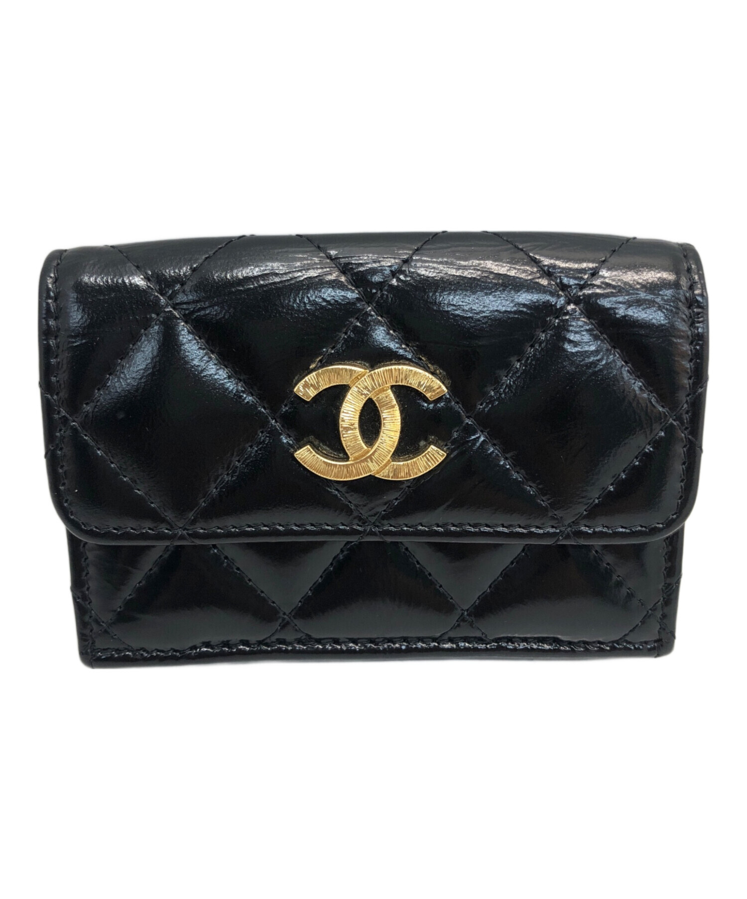 CHANEL シャネル 財布・ケース レディース 【古着】【中古】 中古・古着通販】CHANEL (シャネル) マトラッセ スモール フラップ