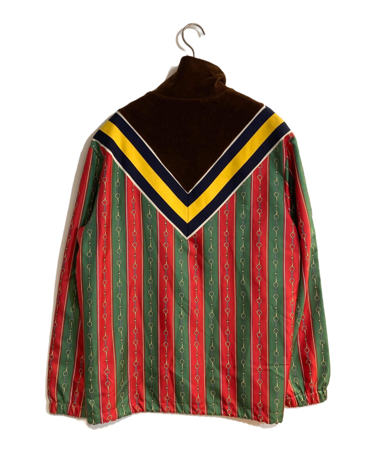 GUCCI グッチ ブルゾン メンズ 【古着】【中古】 中古・古着通販】GUCCI (グッチ) 切替ホースビットラインブルゾン