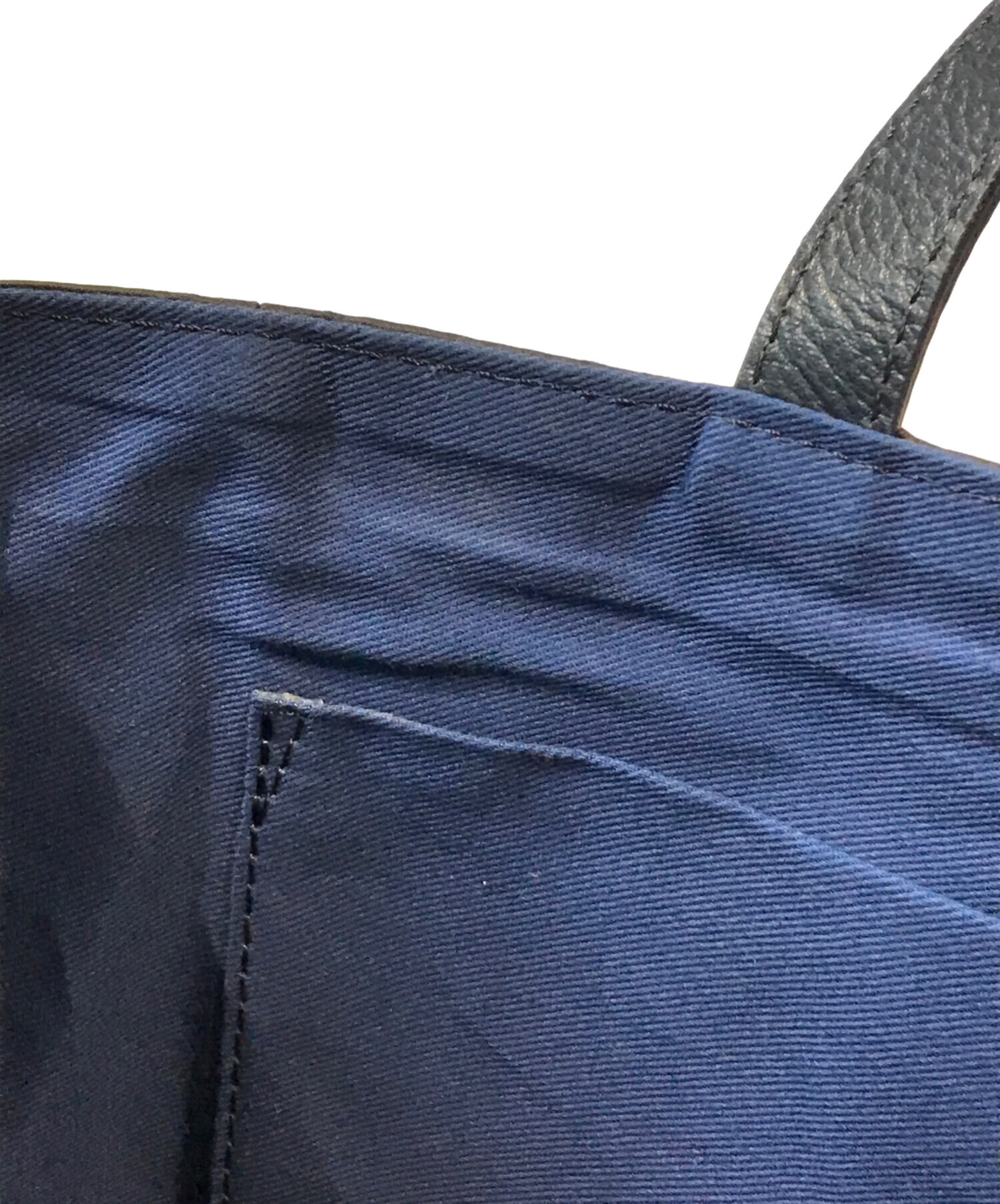 中古・古着通販】russet (ラシット) エブリデイトートバッグ ネイビー