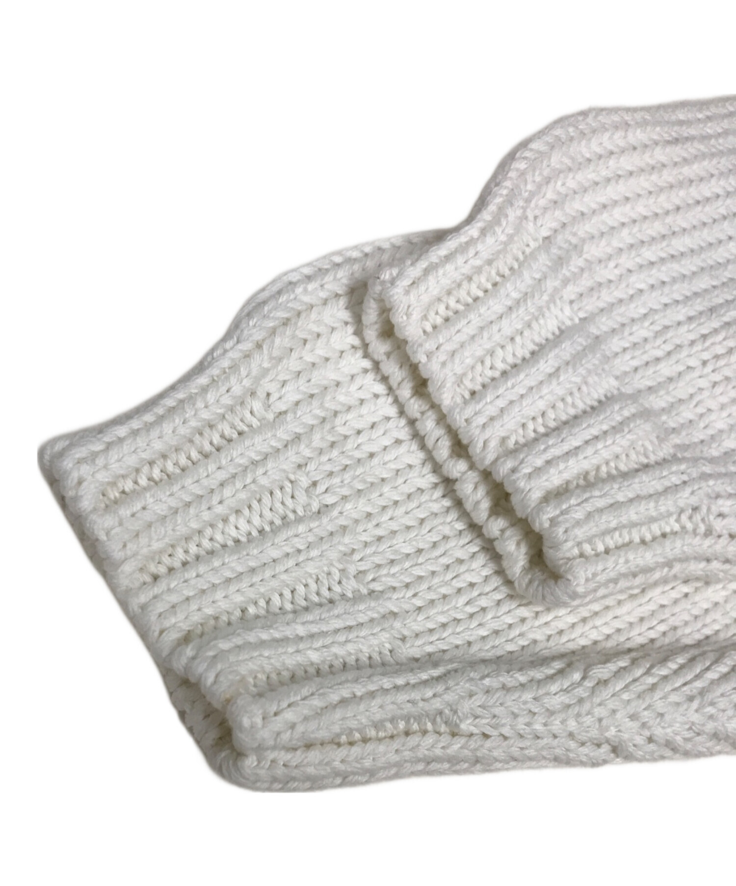 中古・古着通販】LOEFF (ロエフ) CORD コットン クロップドニット